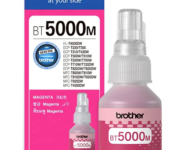 Brother BT5000M Magenta Ink for Printer 4500 – Copier World