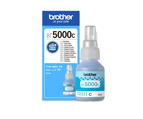 Brother BT5000c Cyan Colour Ink for Printer 4500 – Copier World