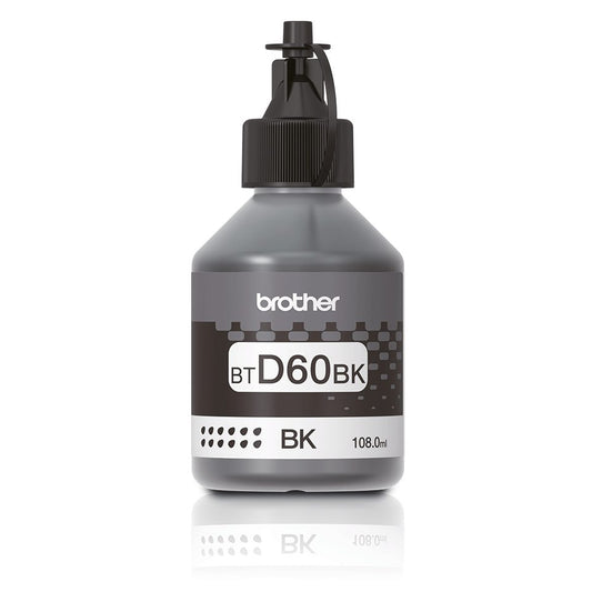 Brother Printer Ink Black BT D60BK for Printer 4500 – Copier World